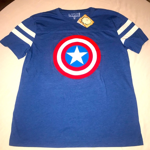 Marvel | Shirts | Captain America Tshirt | Poshmark